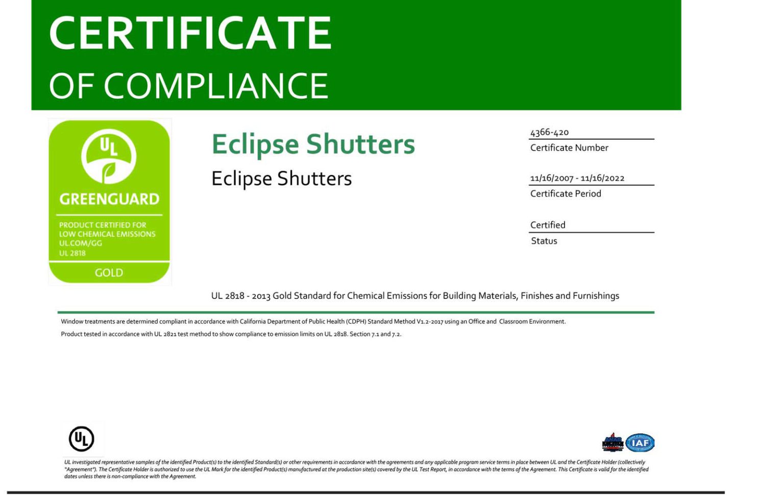 Shutter Features and Benefits | Riverwood Shutters